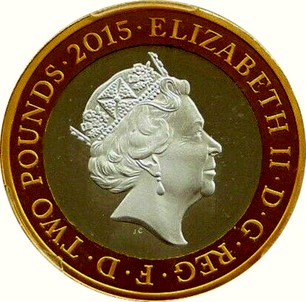Great Britain Silver Two Pounds "Magna Carta" 2015 | coinscatalog.NET