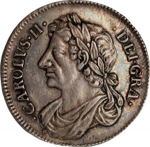 Great Britain 1/5 Oz Silver Merk Scotland 1682 KM# 110.2 | coinscatalog.NET