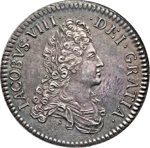 Great Britain Silver 1 Crown "James VIII" 1716 X# PT2 | coinscatalog.NET