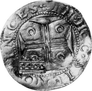 Portugués Oro 4400 Reis Kingdom Moneda contramarcada Tipo V 1668 KM ...