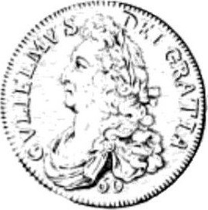 Great Britain Silver 60 Shillings "William II" 1699 | coinscatalog.NET