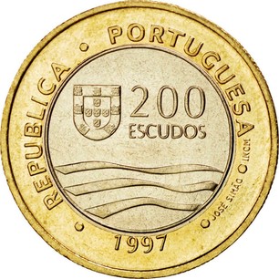 Portuguese 200 Escudos "Lisbon World Expo '98" 1997 KM# 694 ...