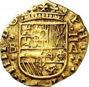 Spanish 1/5 Oz Gold 2 Escudos "Philip IV" 1653-1660 KM# 50 ...