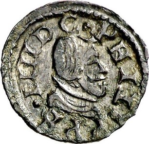 Spanish 2 Maravedis "Philip IV" 1663-1664 KM# 175 | coinscatalog.NET