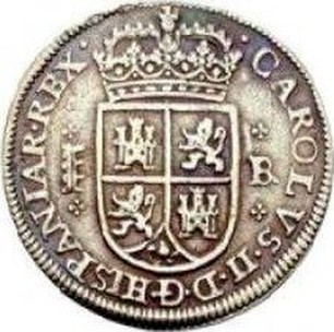 Spanish Silver 4 Reales "Charles II" 1687-1699 KM# 209 | coinscatalog.NET
