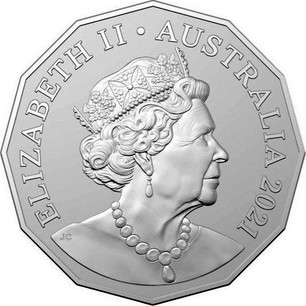 Australian 50 Cents "100 Years RAAF - Lockheed P-3 Orion" 2021 ...