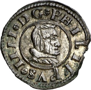 Spanish 8 Maravedis "Philip IV" 1661-1664 KM# 162 | coinscatalog.NET