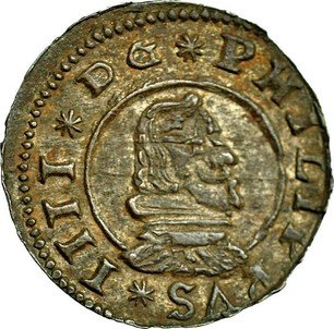 Spanish 8 Maravedis "Philip IV" 1660-1664 KM# 171.5 | coinscatalog.NET