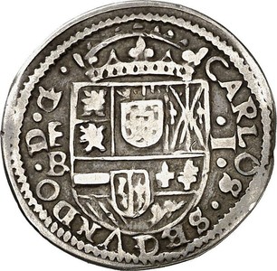 Spanish Silver Real "Charles II" 1675 KM# 183 | coinscatalog.NET