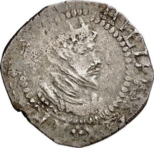 Spanish Silver Real "Felipe III" 1598-1621 KM# 4 | coinscatalog.NET