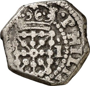 Spanish Silver Real "Felipe IV" 1651-1652 KM# 35 | coinscatalog.NET