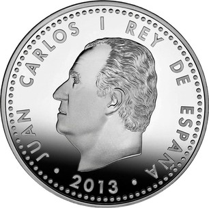 Spanish Silver 10 Euro "Europa Program - Miguel de Cervantes Saavedra ...