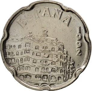 Spanish 50 Pesetas "Olympics in Barcelona" 1992 KM# 906 | coinscatalog.NET