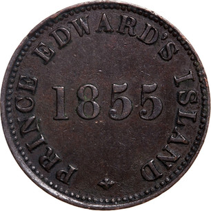 Canadian Penny "Self government and free trade" 1855-1857 ...