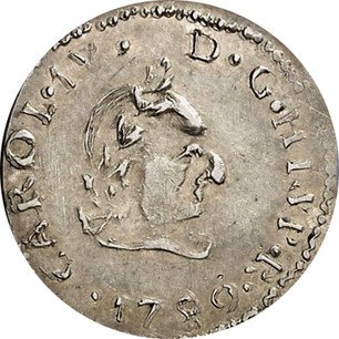 Spanish Silver 0.5 Real "Carol IV" 1789 | coinscatalog.NET