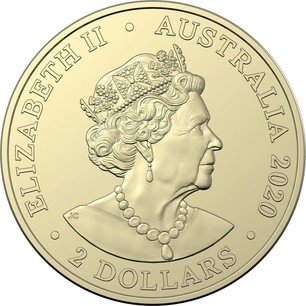 Australian 2 Dollars "Olympic Torch - Aspiration" 2020 | coinscatalog.NET