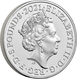 Great Britain 5 Pounds "The Tale of Peter Rabbit" 2021 | coinscatalog.NET