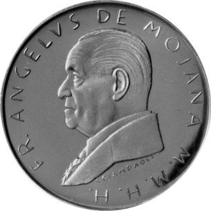 Maltese Silver 1 Scudo "Angelo de Mojano" 1986 X# 115 | coinscatalog.NET