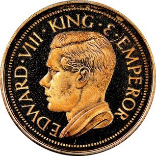 Australian Gold 1 Sovereign "Edward VIII" 1936 X# M4 | coinscatalog.NET