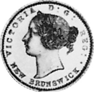 Canadian Silver 10 Cents "Victoria- pattern" 1862 KM# Pn2 ...