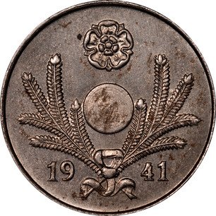 Finnish 10 Pennia "Without center hole" 1941 KM# Pn22 | coinscatalog.NET