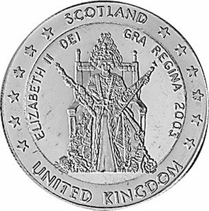 Great Britain 2 Euro "Elizabeth II - pattern" 2003 X# Pn17 ...