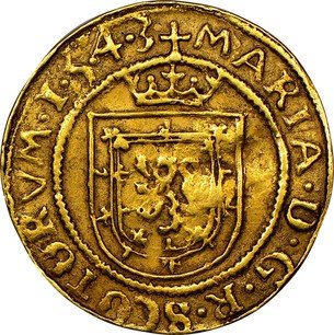 Great Britain Gold 20 Shillings "Maria Stuart" 1543 MB# 87 ...