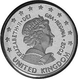 Great Britain 5 Cent "Elizabeth II -pattern" 2002 X# Pn3 | coinscatalog.NET