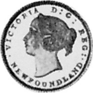 Canadian Silver 5 Cents "Victoria- pattern" 1865 KM# Pn8 | coinscatalog.NET