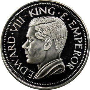 Australian Silver 5 Shillings (1 Crown) "Edward VIII" 1987 X# M41 ...