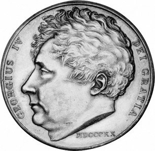 Great Britain Silver Crown "George III" 1820 X# 51 | coinscatalog.NET