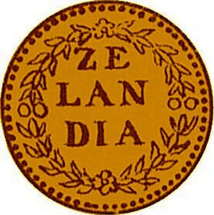 Moneda estándar de la provincia de Duit Zeeland de oro holandés 1637 KM ...