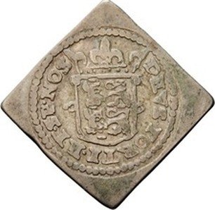 Dutch Silver Duit "Klippe" 1626-1665 KM# 40a | coinscatalog.NET