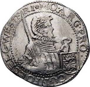 Dutch Silver Rijksdaalder West Friesland Province Standard Coinage 1607 ...