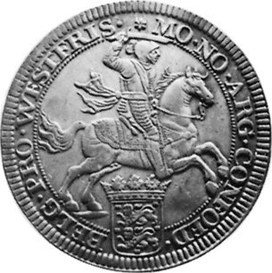 Dutch Silver Rider West Friesland Provincial Coinage 1673 KM# 63.1 ...
