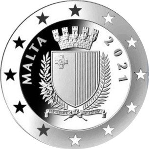 Maltese Silver 10 euro "225th Anniversary - National Library of Malta ...