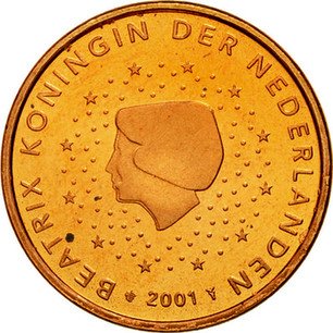 Dutch Euro Cent "Beatrix" 1999-2013 KM# 234 | coinscatalog.NET