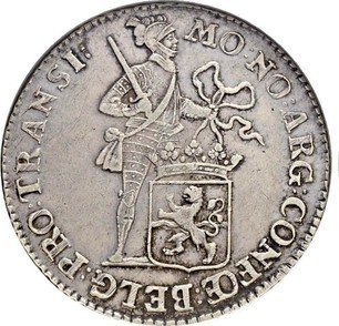Dutch Silver Rijksdaalder "Batavian Republic" 1795-1796 KM# 10.3 ...