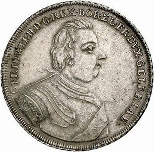 Dutch Silver Thaler Prussian Gelderland Standard Coinage 1718-1785 KM ...