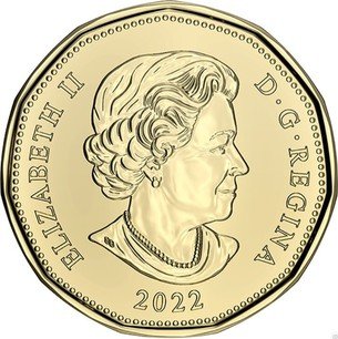 1 dólar canadiense "Beaver Canada Gift" 2022 | coinscatalog.NET