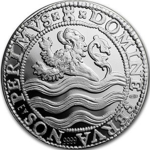 Dutch Silver 1 Ducat "Lion Dollar Restrike Zeeland" 2018 | coinscatalog.NET