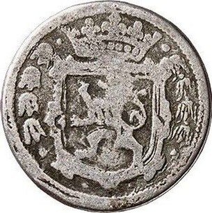 Dutch Silver 1 Duit "Pattern" 1616-1622 KM# Pn1 | coinscatalog.NET