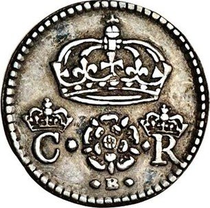 Great Britain Silver ½ Groat "Charles I Nicholas Briot's Pattern" 1640 ...