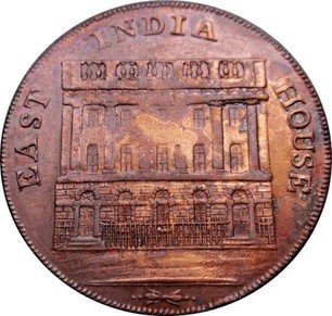 Great Britain 1/2 Penny "Lancashire - Manchester.I. Fielding" 1792 ...