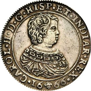 Dutch Silver 2 Ducaton "Charles II" 1666 | coinscatalog.NET