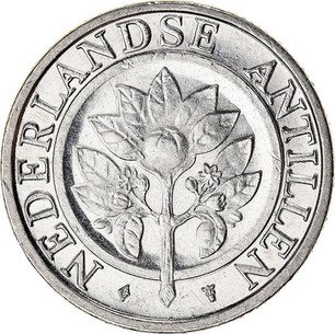 Dutch 25 Cents "Antillen coin" 1991 | coinscatalog.NET