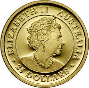 Australian 1/4 Oz Gold 25 Dollars "The Welcome Stranger Nugget" 2019 ...