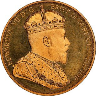 Australian Double Florin "Edward VII" 1901 X# M13a | coinscatalog.NET