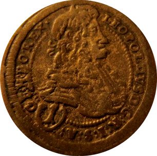 Austrian Silver Kreuzer "Leopold I Vienna" 1665-1702 KM# 1229 ...