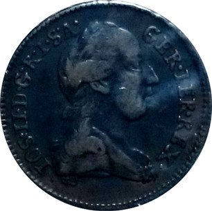 Austrian 1/4 Kreuzer "Joseph II" 1772-1777 KM# 2050 | coinscatalog.NET